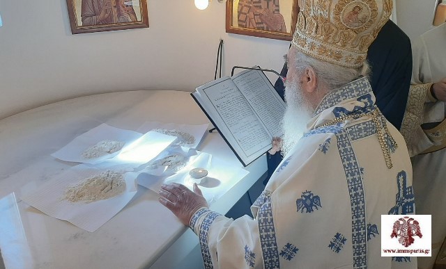 Αντώνιος Παρασκευόπουλος: Εγκαίνια Ιερού Ναού Αγίων Παϊσίου και ...